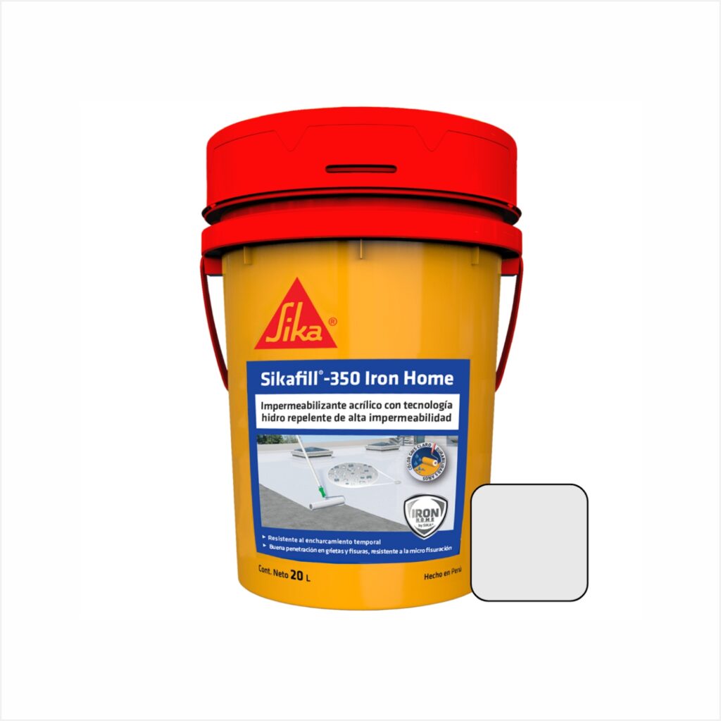 SikaFill® Techo-5 Fibra Gris x 20L - Sika Center
